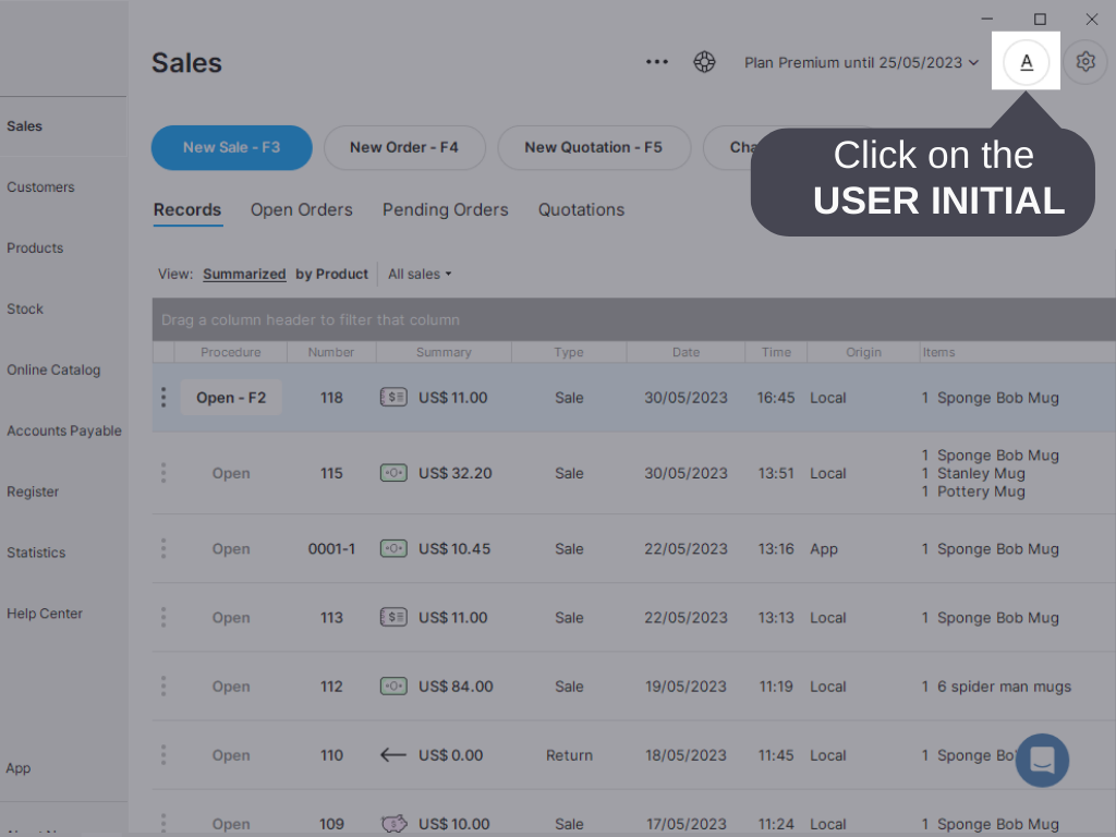 How to create and edit user passwords